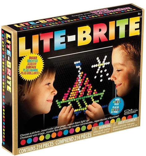 LIGHT UP & GLOW : LITE-BRITE